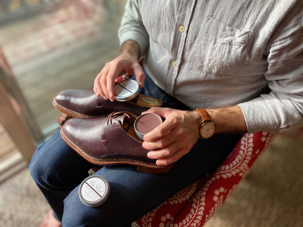 Natural Leather Care and Premium Shoe Polish Made in USA – Pure Polish ...